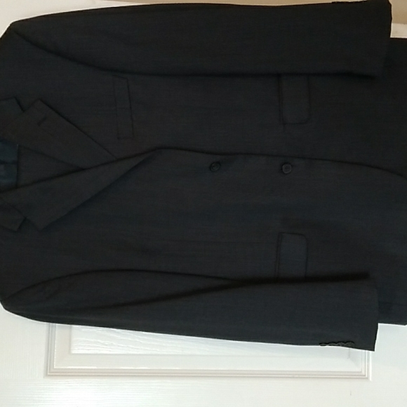 Andrew Fezza | Suits & Blazers | Mens Suit Set Dark Grey Size 37 | Poshmark